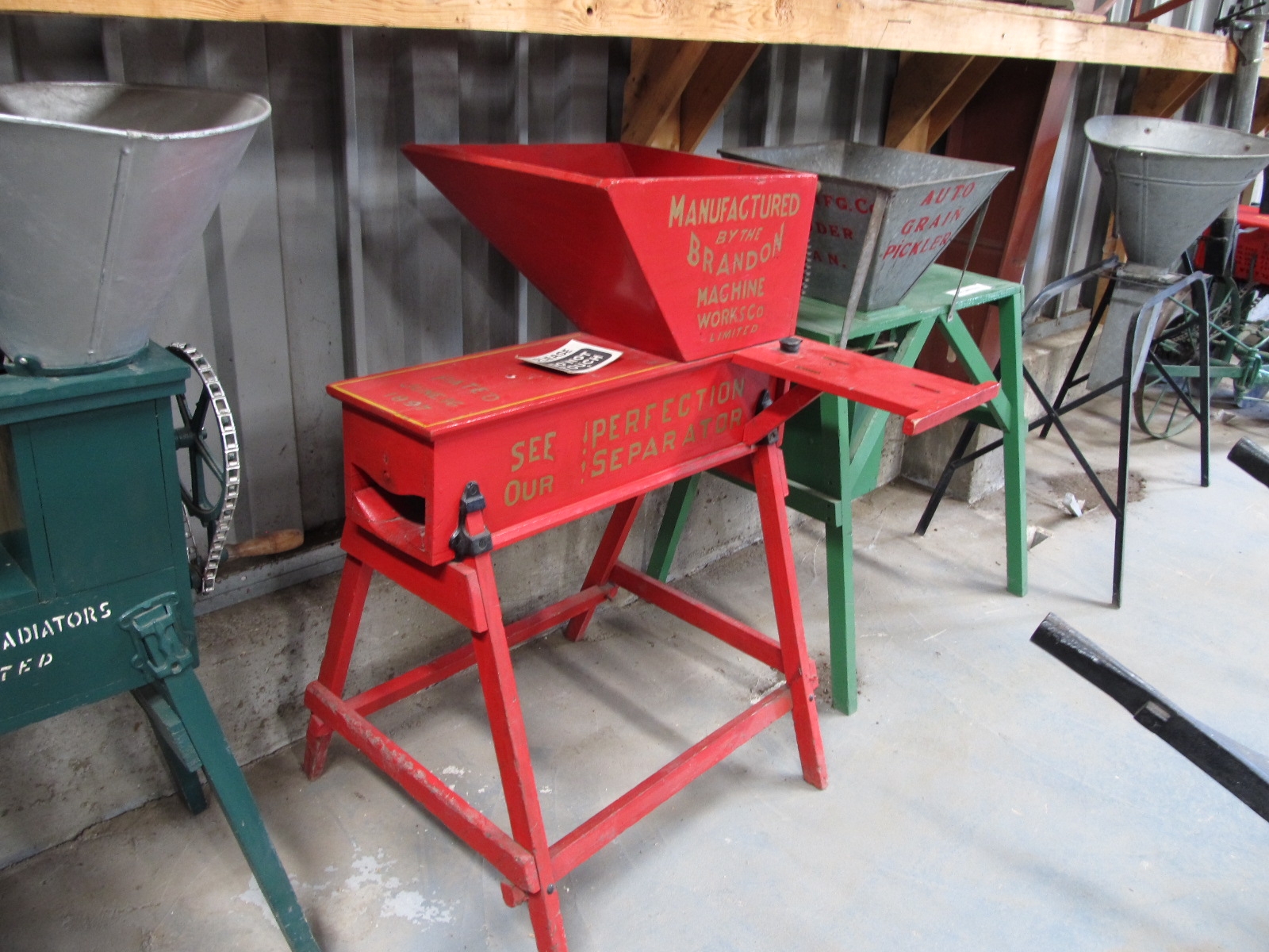 Grain Picklers | Manitoba Agricultural Museum